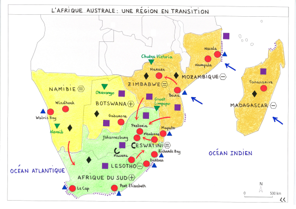 L'Afrique australe, une région en transition